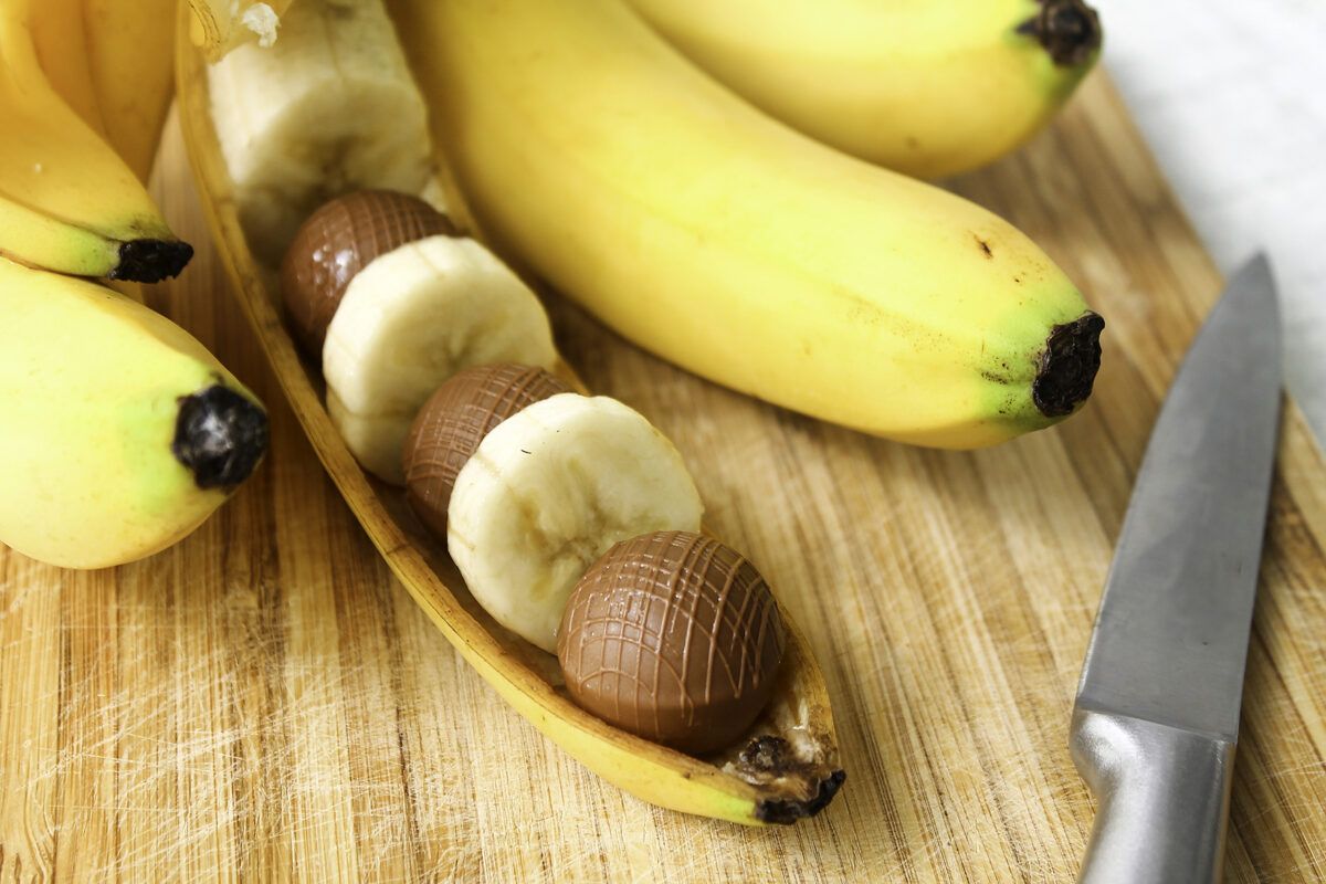 BANANA & TANGERINE CHOCOLATE TRUFFLE - Legendary Chocolatier - Socola ...