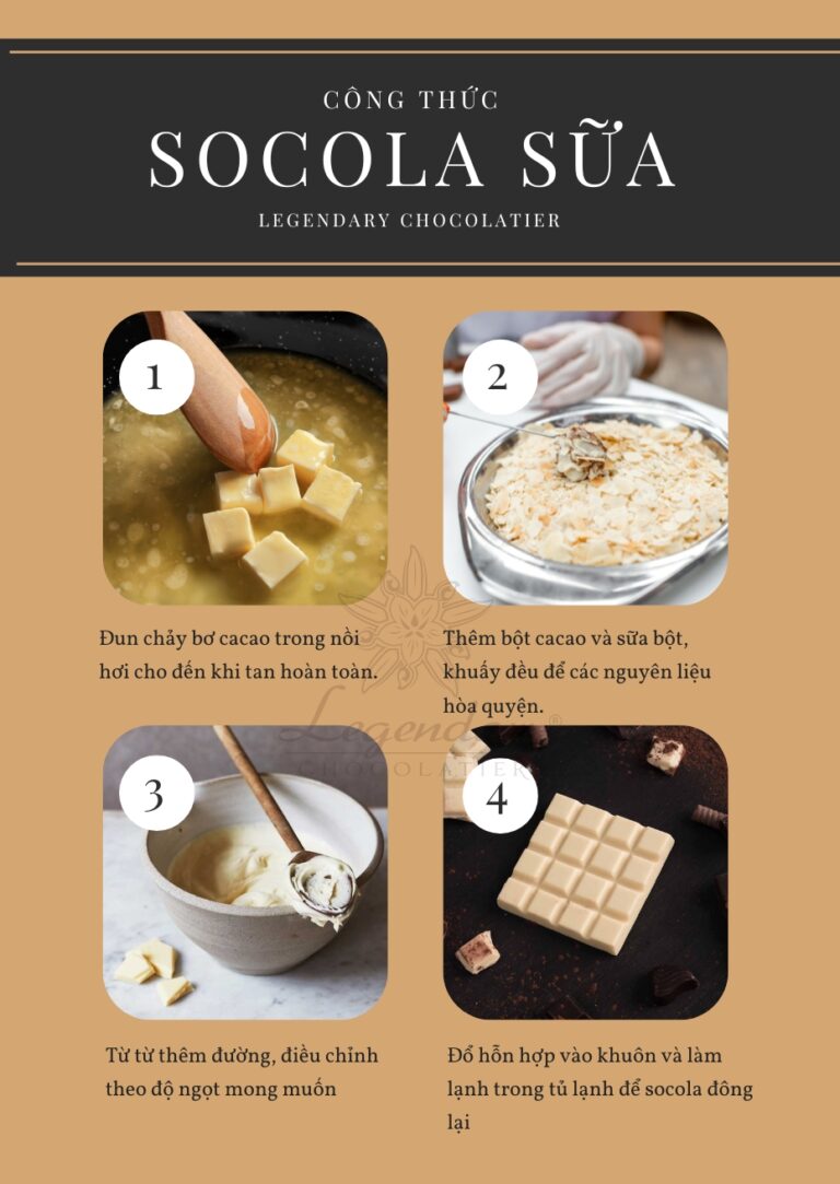 Các Cách Tự Làm Socola Tại Nhà - Legendary Chocolatier