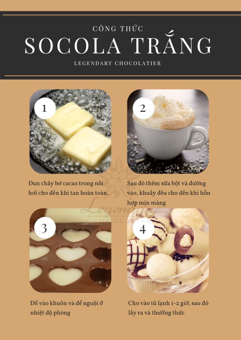 Các Cách Tự Làm Socola Tại Nhà - Legendary Chocolatier